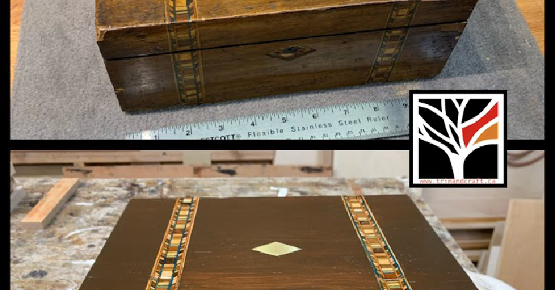 Antique Box Restoration - Trimand Craft